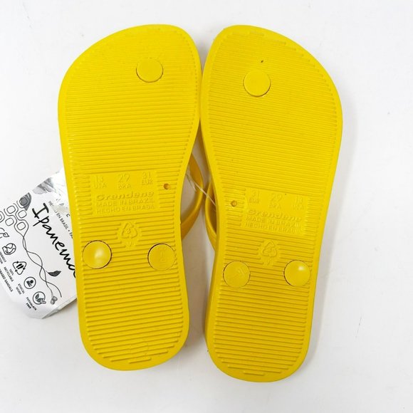 Ipanema | Shoes | Ipanema Kids Size 3 Yellow Thong Flip Flop Sandals ...